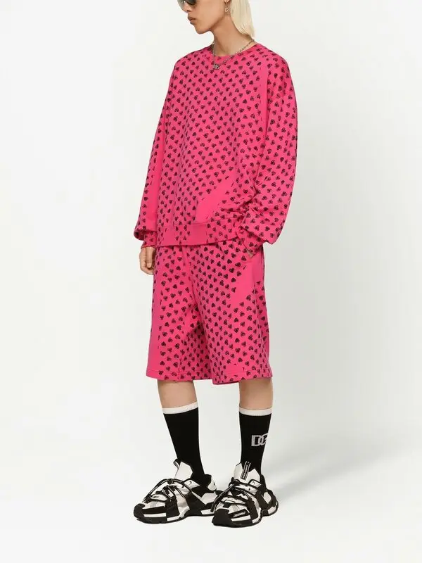 Dolce & Gabbana Heart-print Sweatshirt