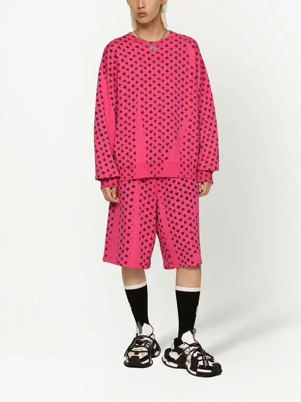 Dolce & Gabbana Heart-print Sweatshirt