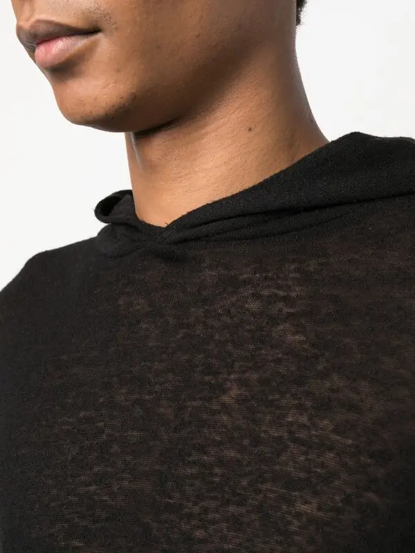 424 Mesh Long-sleeve Hoodie