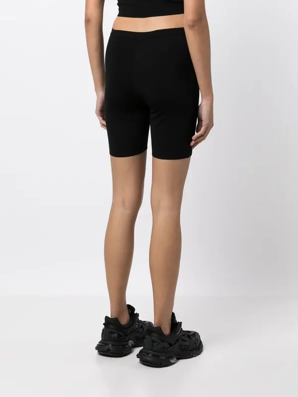 Alexander Wang Logo Print Elasticated Shorts
