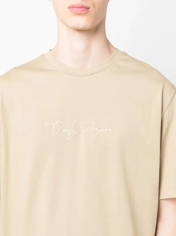 DAILY PAPER Embroidered Logo T-shirt