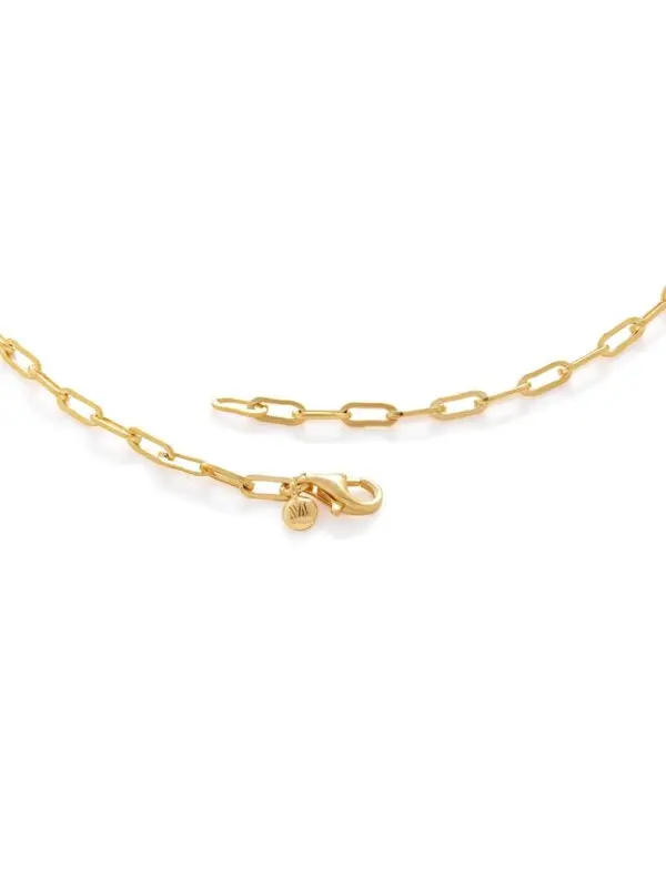 Monica Vinader Mini Paperclip Chain Necklace