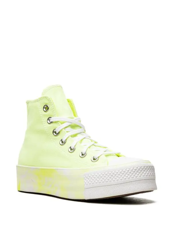 CONVERSE Chuck Taylor All Star Lift Hi Sneakers - Yellow