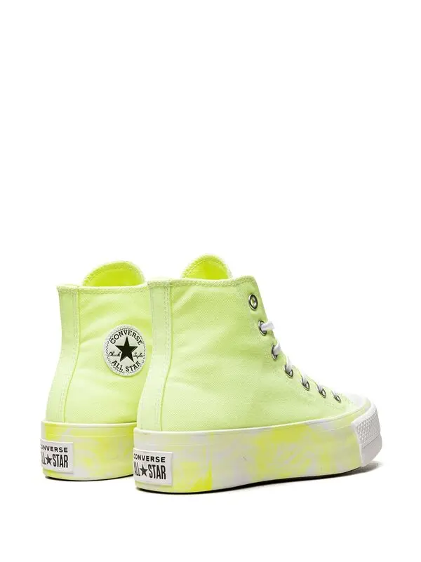 CONVERSE Chuck Taylor All Star Lift Hi Sneakers - Yellow