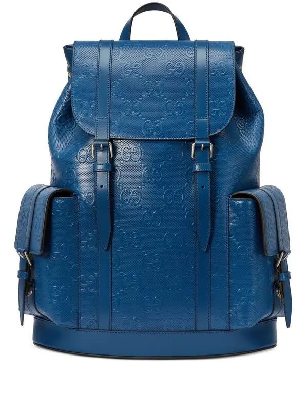 Gucci Gg-embossed Backpack