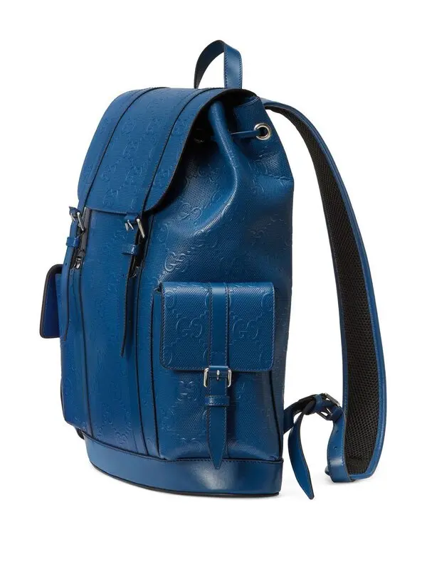 Gucci Gg-embossed Backpack