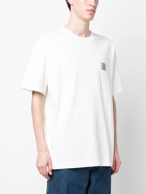 Carhartt Work In Progress Nelson Logo-patch Short-sleeve Cotton T-shirt