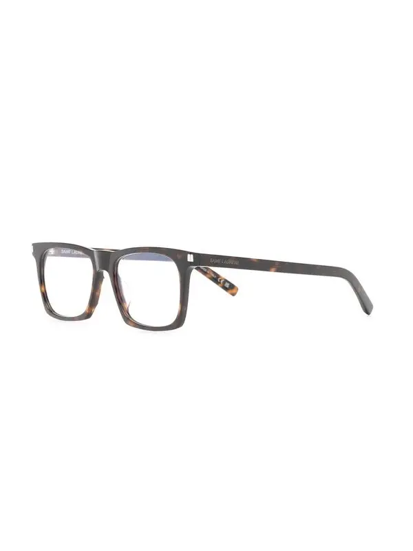 Saint Laurent Tortoise-shell Square Frames