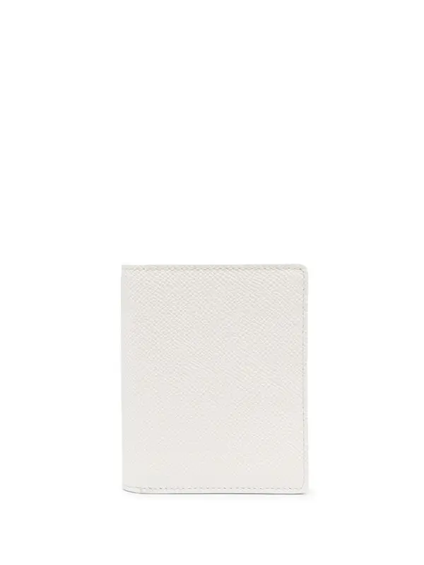 MAISON MARGIELA Four-stitch Leather Card Holder - White
