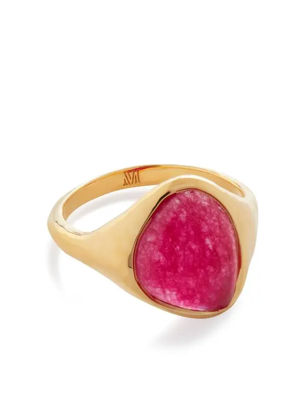 Monica Vinader 18k Rio Quartz Ring