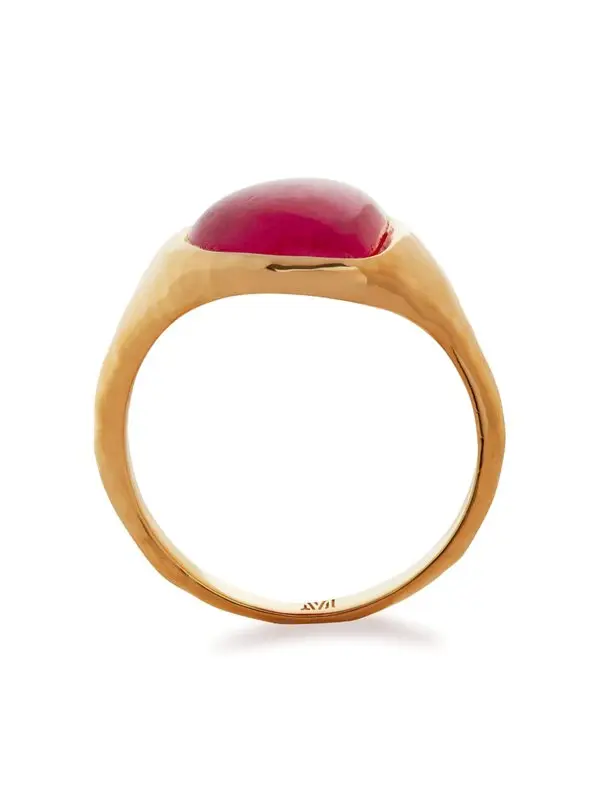 Monica Vinader 18k Rio Quartz Ring