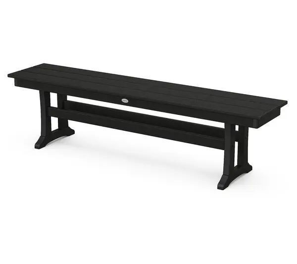 POLYWOOD Farmhouse Trestle 65' Bench - One-color
