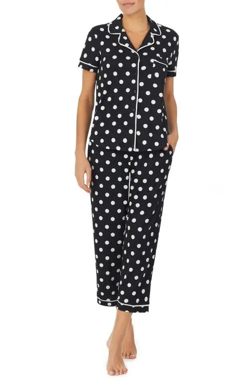 Kate Spade New York Print Short Sleeve Pajamas - Dot