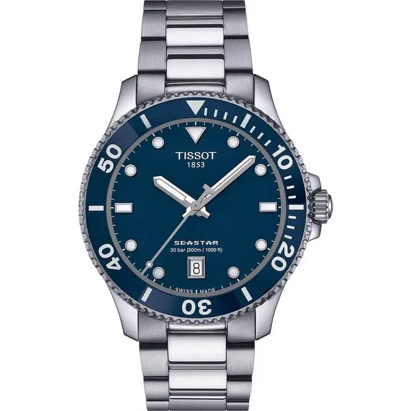 TISSOT Seastar 1000 Bracelet Watch - Grey