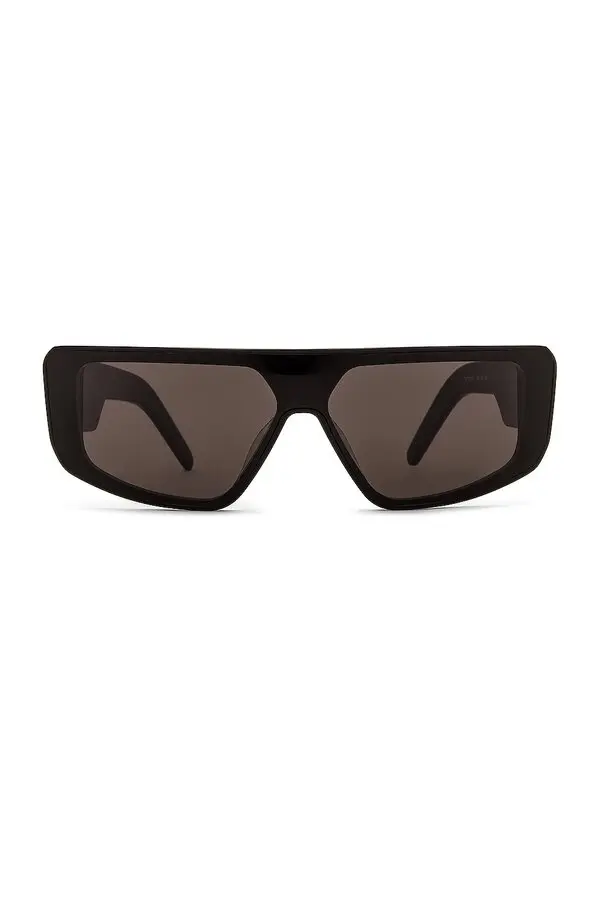 Rick Owens Performa Sunglasses - Black & Black