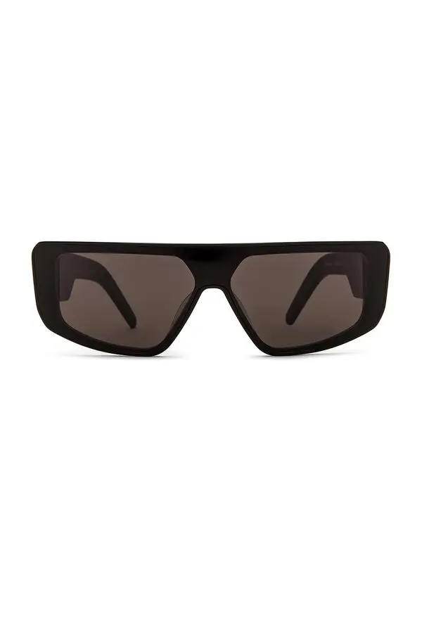 Rick Owens Performa Sunglasses - Black & Black