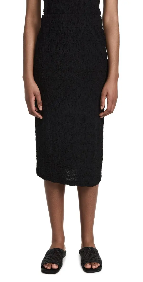 Vince Smocked Skirt