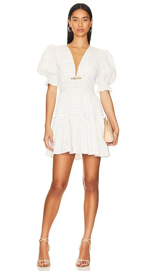 Cleobella Della Mini Dress In Rainbow Check - 55% Off | Editorialist