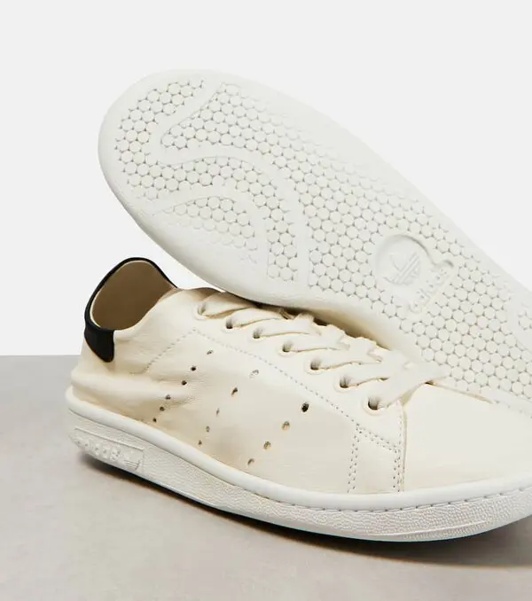 Balenciaga X Adidas Stan Smith Leather Sneakers In White - 40% Off