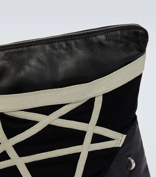 Rick Owens Pentabrief Leather Pouch