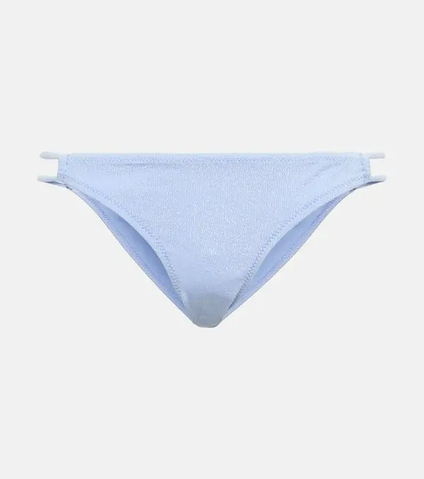 Heidi Klein Misty Lagoon Bikini Bottom - Blue