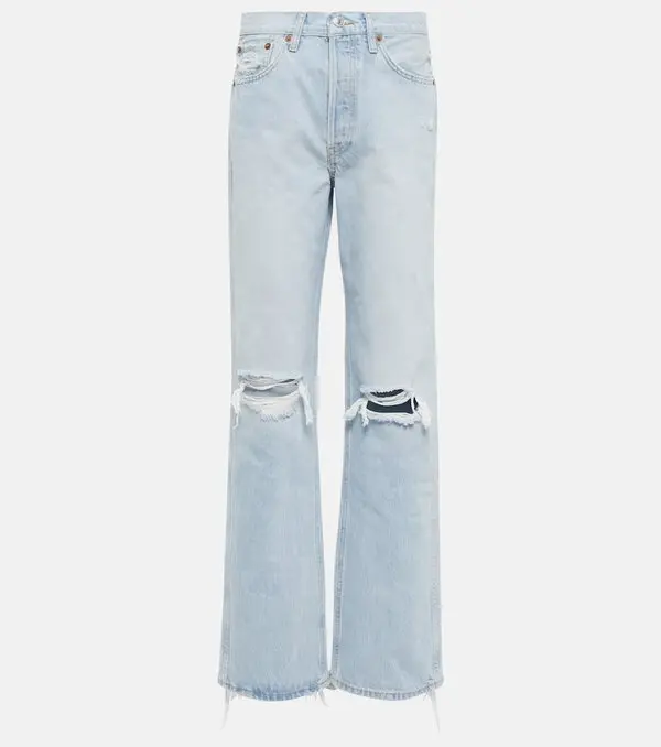 RE/DONE 90s High-rise Straight Jeans