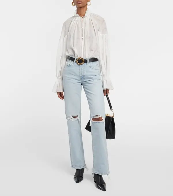 RE/DONE 90s High-rise Straight Jeans