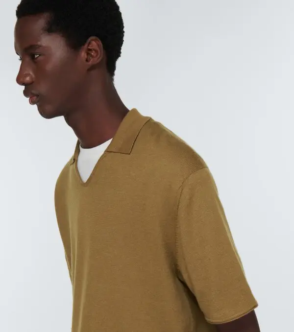 Zegna Cotton Piqué Polo Shirt - Green