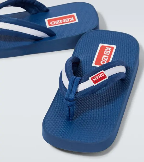 Kenzo Logo Thong Sandals - Multicoloured