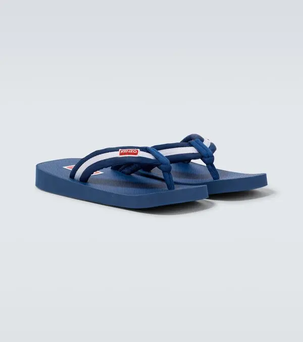 Kenzo Logo Thong Sandals - Multicoloured