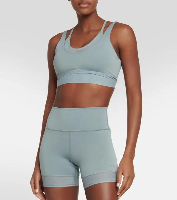 Alo Yoga Double Trouble Biker Shorts