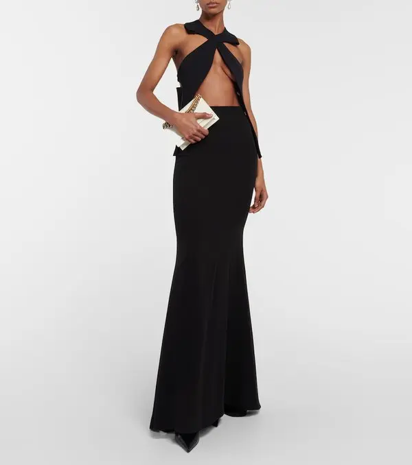 Maticevski Cross Leaf Halterneck Top