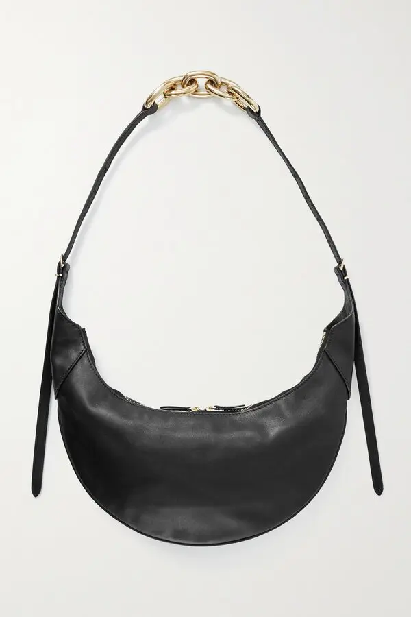 Khaite Alessia Medium Leather Shoulder Bag