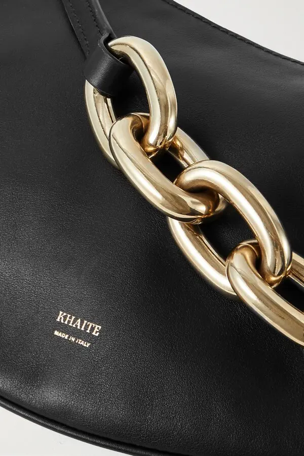 Khaite Alessia Medium Leather Shoulder Bag