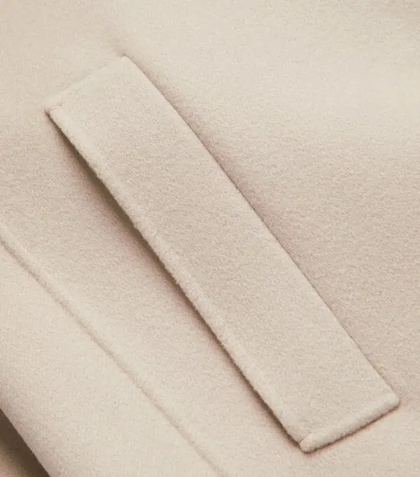 Max Mara Virgin Wool Wrap Coat