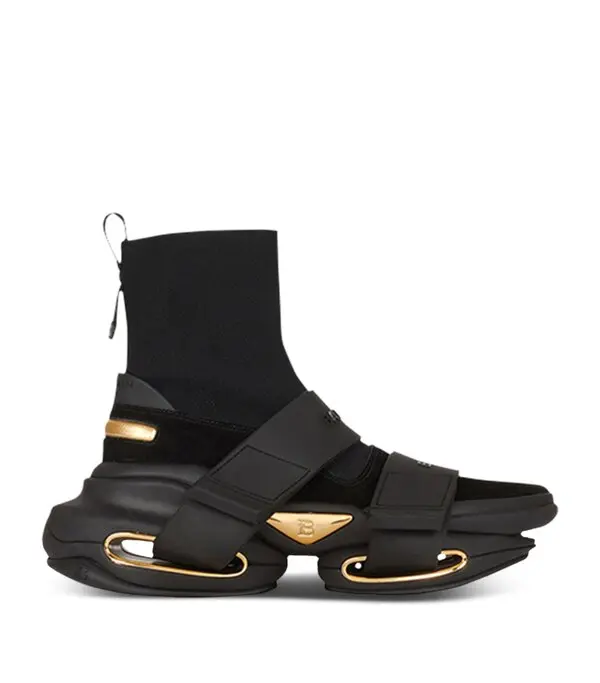 Balmain B-bold Sock Sneakers