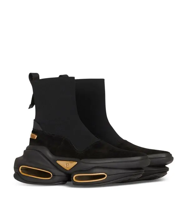Balmain B-bold Sock Sneakers