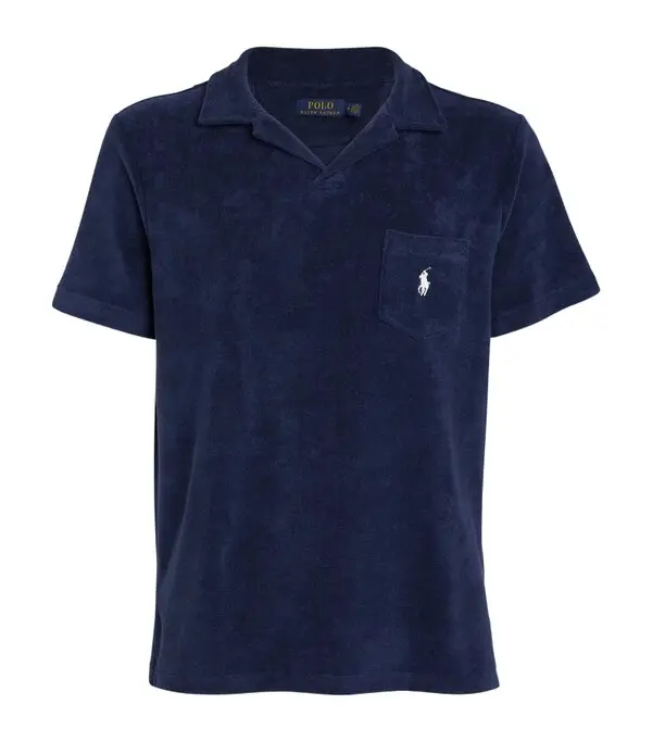 Ralph Lauren Terry Towelling Logo Polo Shirt