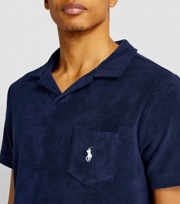 Ralph Lauren Terry Towelling Logo Polo Shirt