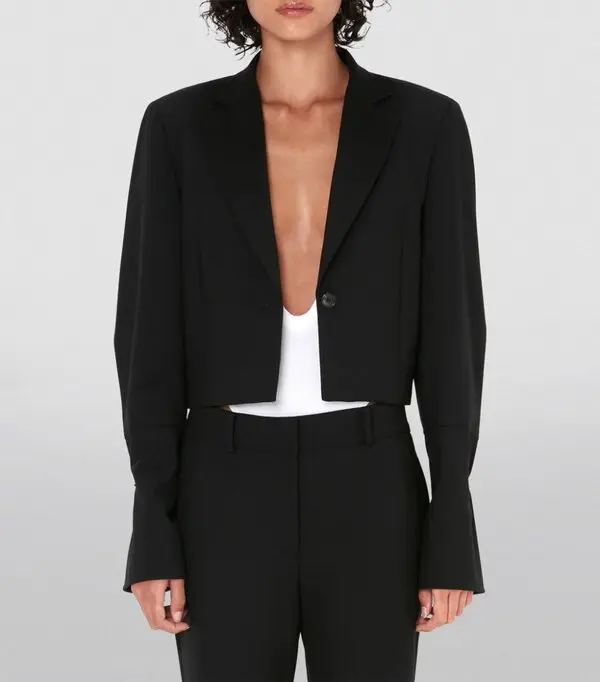 JW Anderson Wool Cropped Blazer