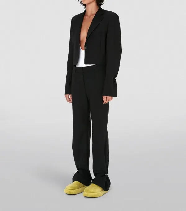 JW Anderson Wool Cropped Blazer