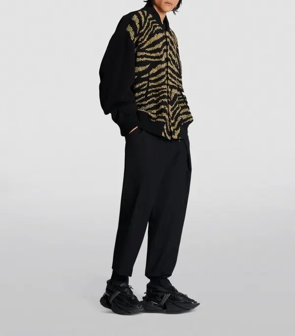 Balmain Embroidered Bomber Jacket