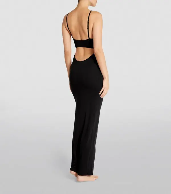 SKIMS Low-back Smooth Lounge Maxi Dress