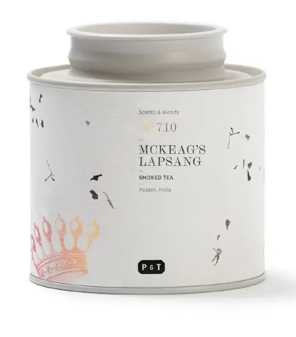 P & T Mckeags Lapsang Loose Tea Tin