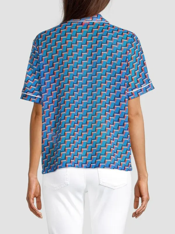 Stella Jean Printed Short-sleeve Shirt
