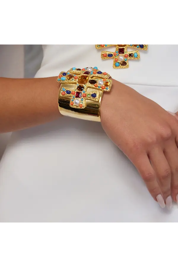 KENNETH JAY LANE Gemstone Cuff