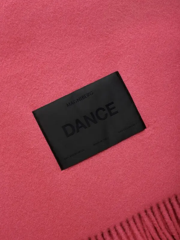 MAGNIBERG Logo-patch Virgin Wool Blanket