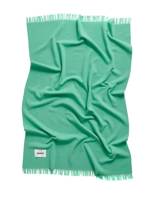 MAGNIBERG Logo-patch Virgin Wool Blanket