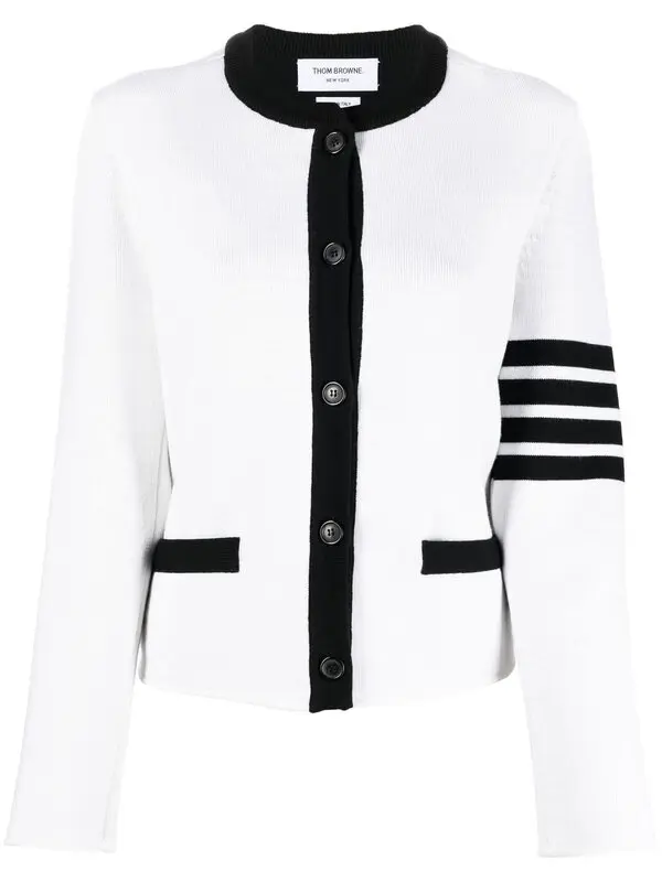 Thom Browne 4-bar Stripe Cardigan
