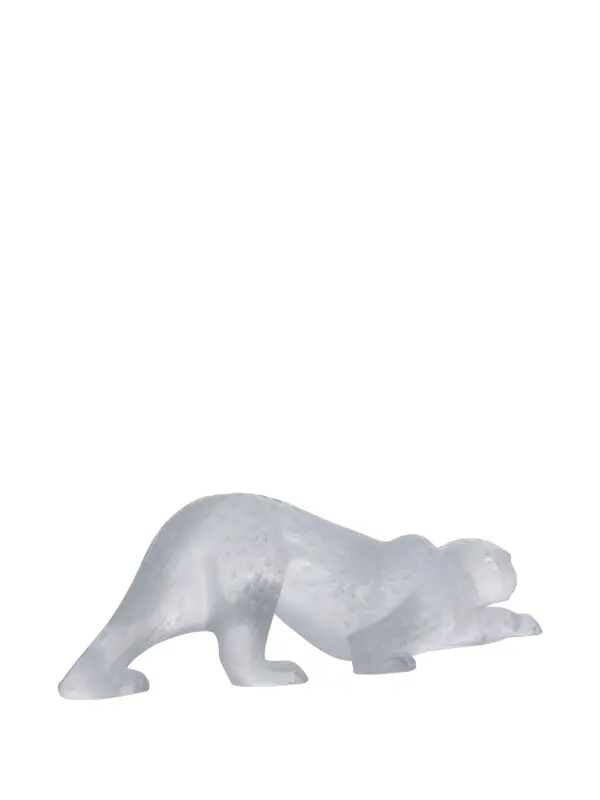Lalique Zeila Panther Crystal Sculpture